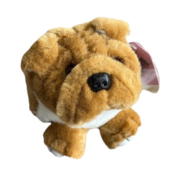 Vintage | Toys | Nwt Puffkins Bosley The Bulldog Stuffed Animal 3998 ...